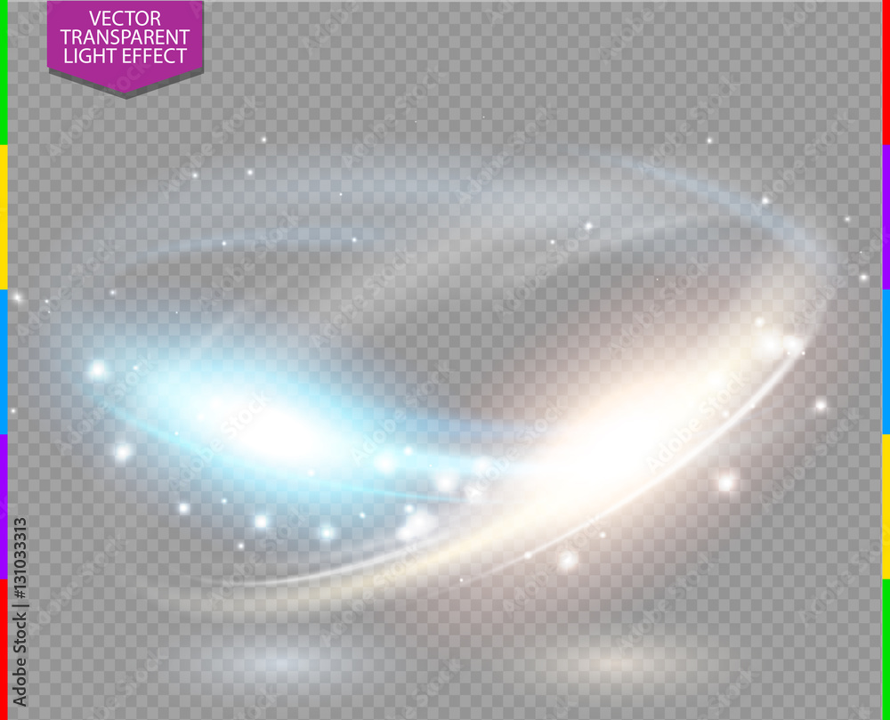 Circular lens flare transparennt light effect. Abstract cross ellipse ...