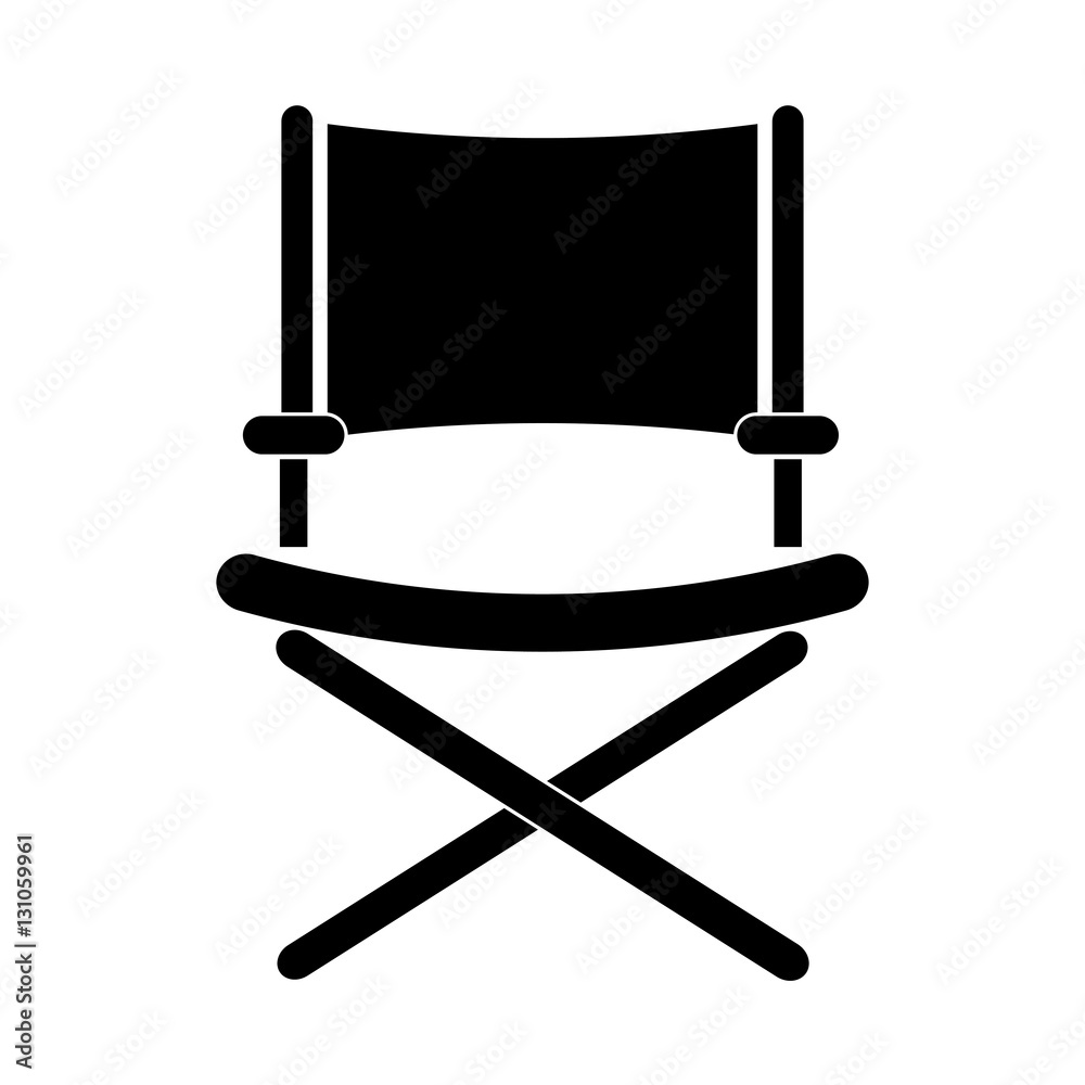 Director chair symbol icon vector illustration graphic design Stock ...