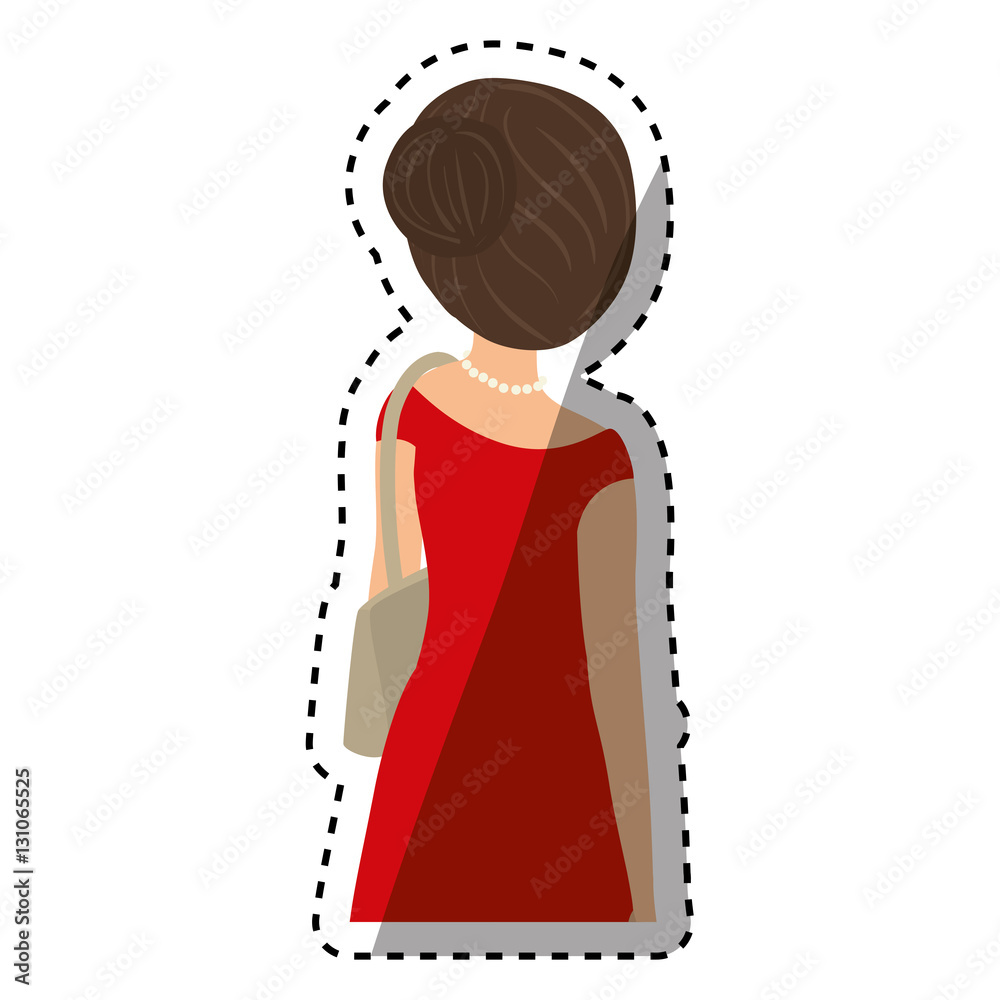 Young woman body icon vector illustration graphic design Stock Vector ...
