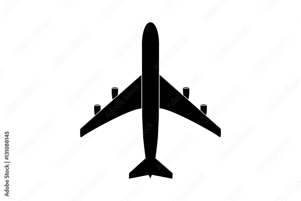 Vektor - Flugzeug / Vector - Airplane Stock Vector | Adobe Stock
