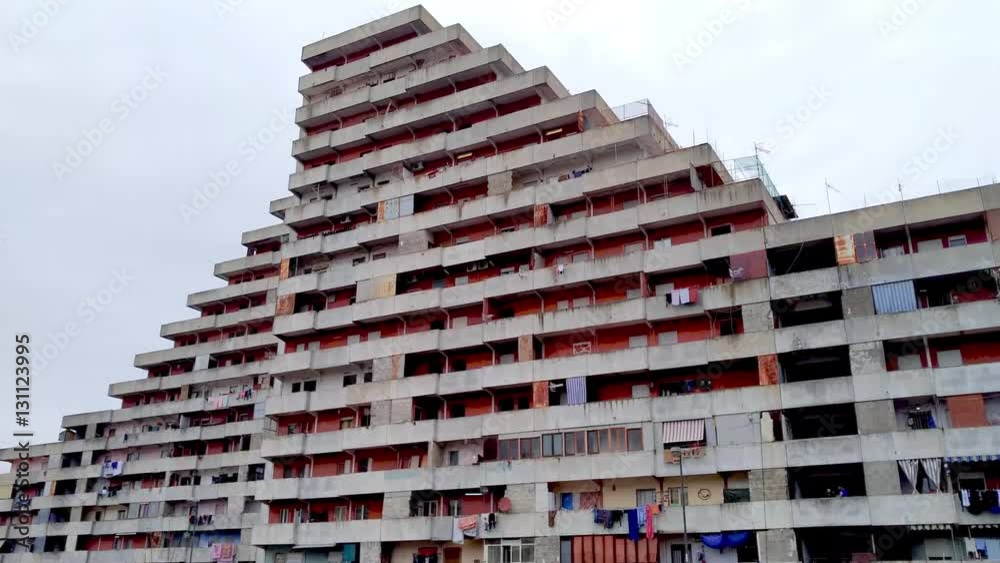 Inside of Scampia palaces commonly called "Scampia is the set of ...