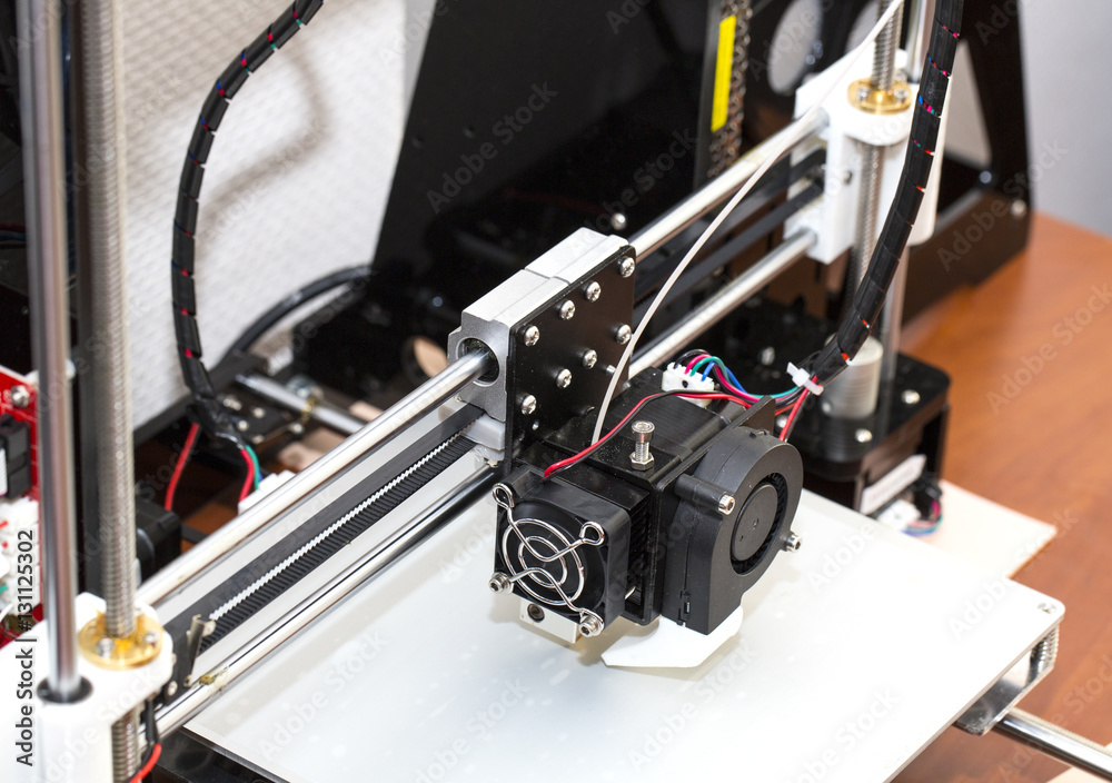 3d printer mechanism working yelement design of the device during the ...