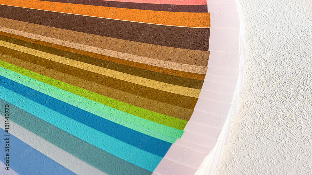 Sample Colors Catalog. Color Palette Guide Stock Photo | Adobe Stock