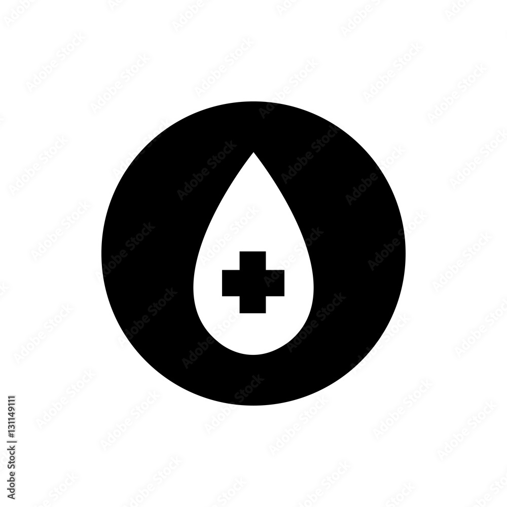 Blood donation medicine help hospital save life heart vector Stock ...