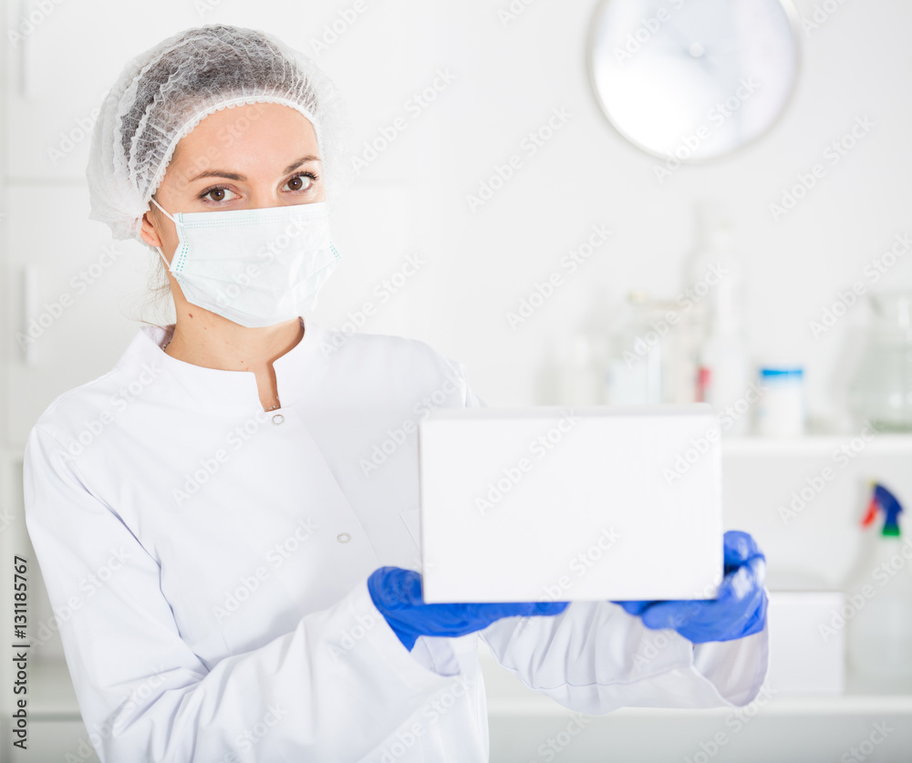 Female nurse at work Stock Photo | Adobe Stock
