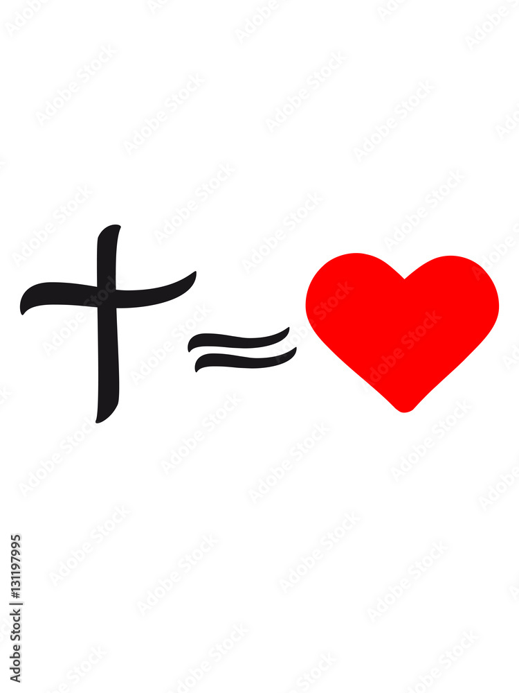 I Love Jesus Cross