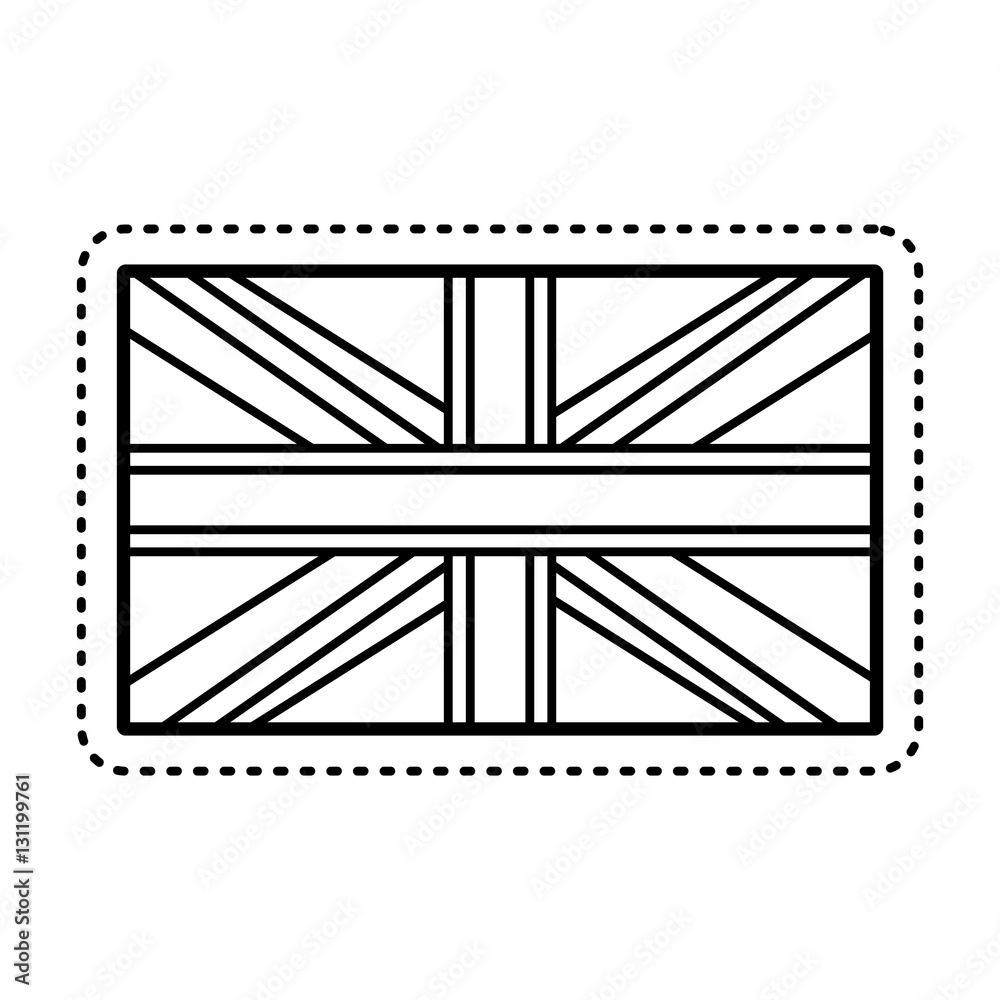england flag isolated icon vector illustration design Stock Vector ...