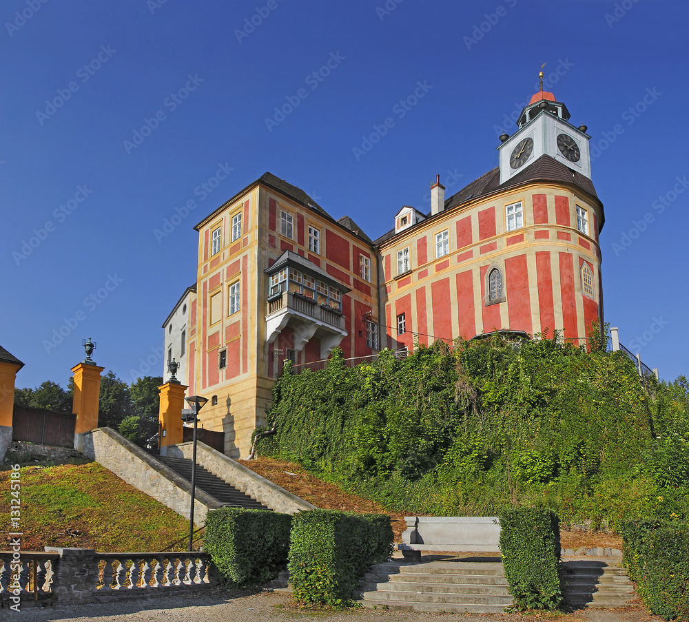 The state castle Jansky Vrch, former baroque residence of Bishop, the ...