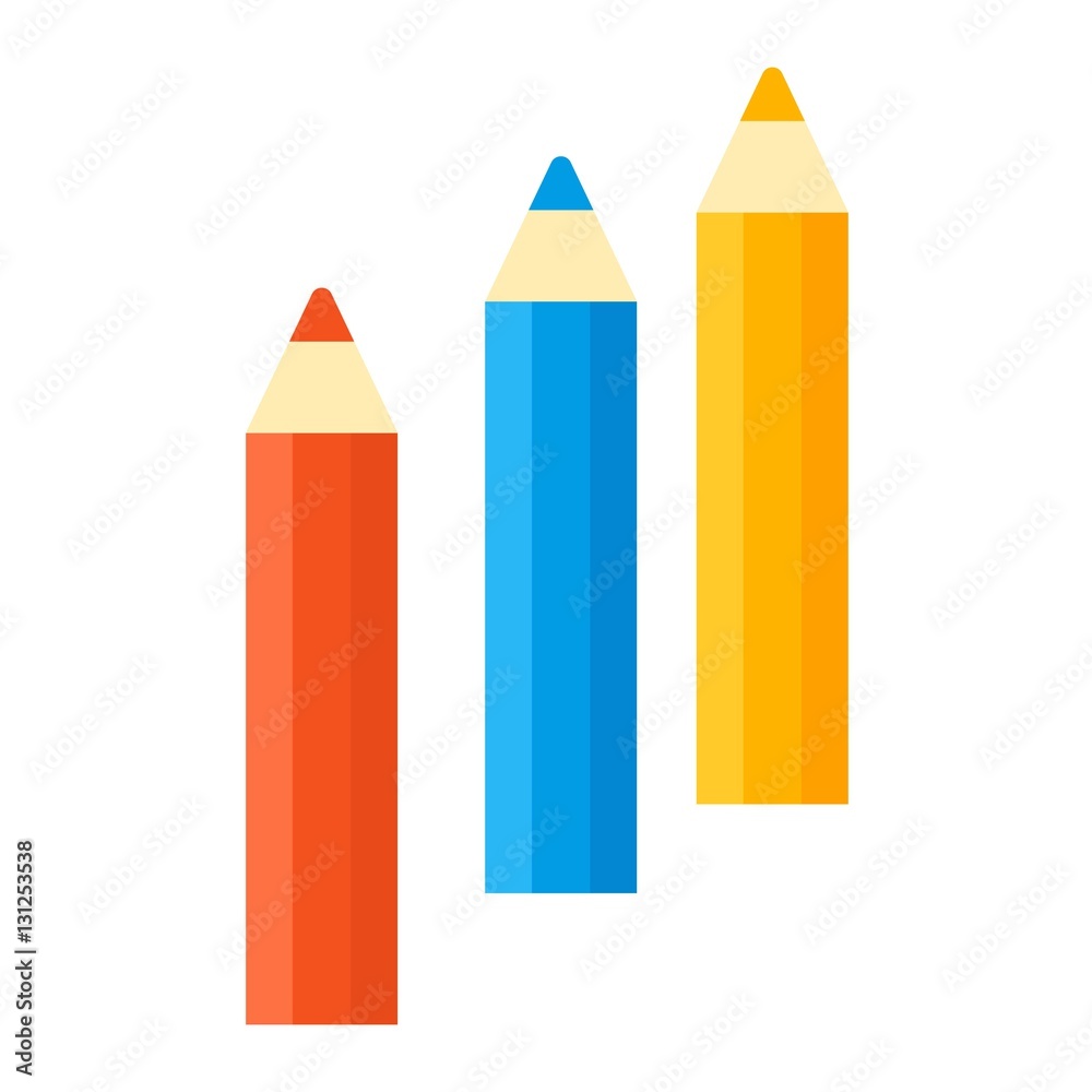 Vector pencil illustration. Stock Vector | Adobe Stock