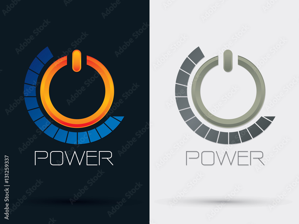 Power graphic logo,icon,symbol Vector. Stock Vector | Adobe Stock