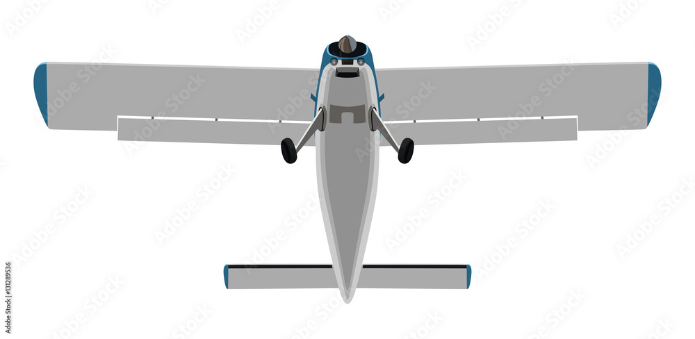 Screw bottom airplane Stock Vector | Adobe Stock