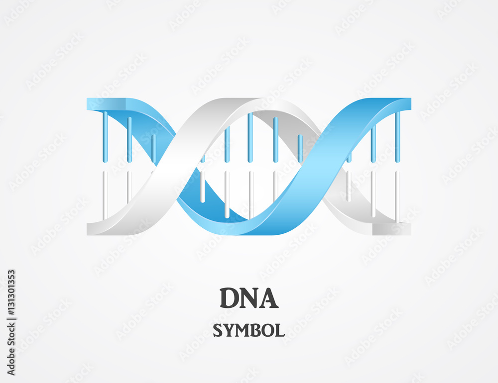DNA symbol, DNA logotype, science logo, spiral logo Stock Vector ...