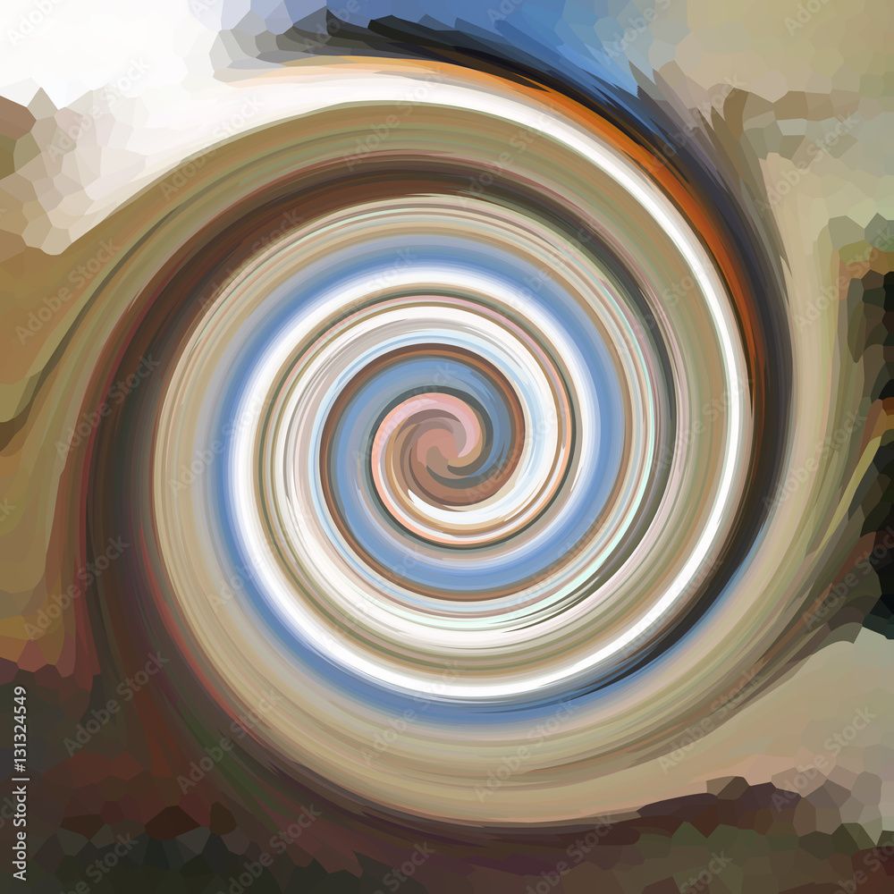 Swirls of digital paint suitable as background for projects Stock ...