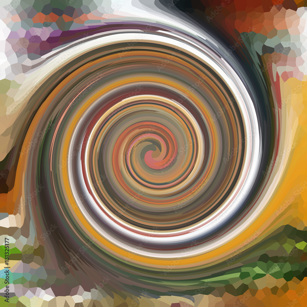 Swirls of digital paint suitable as background for projects Stock ...