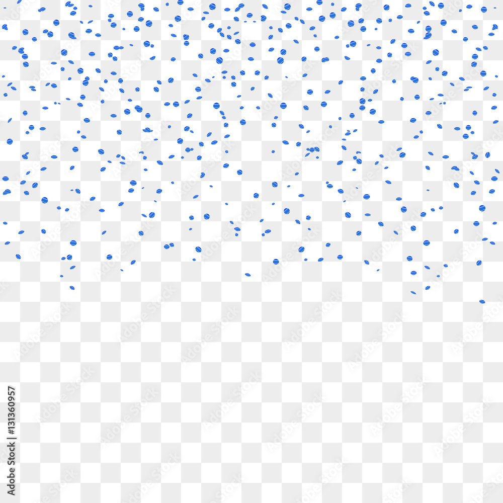 Blue Confetti Clipart
