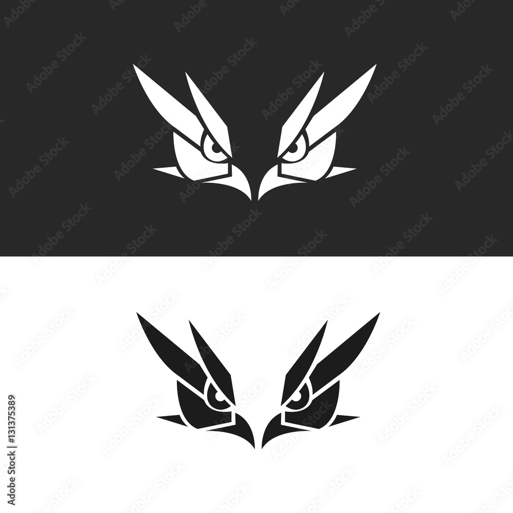 Hawk Head Silhouette