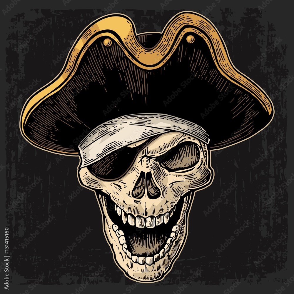 Pirate Eye Patch Vector