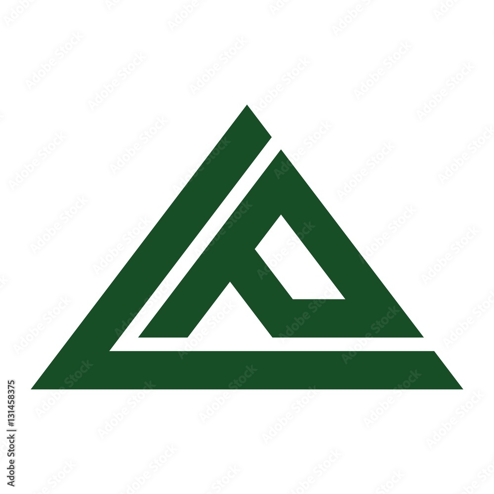 logotype template. letter mark logo vector. letter l and p. Stock ...