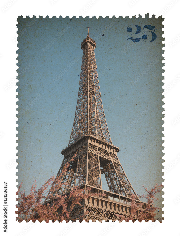 Paris Postage Stamp