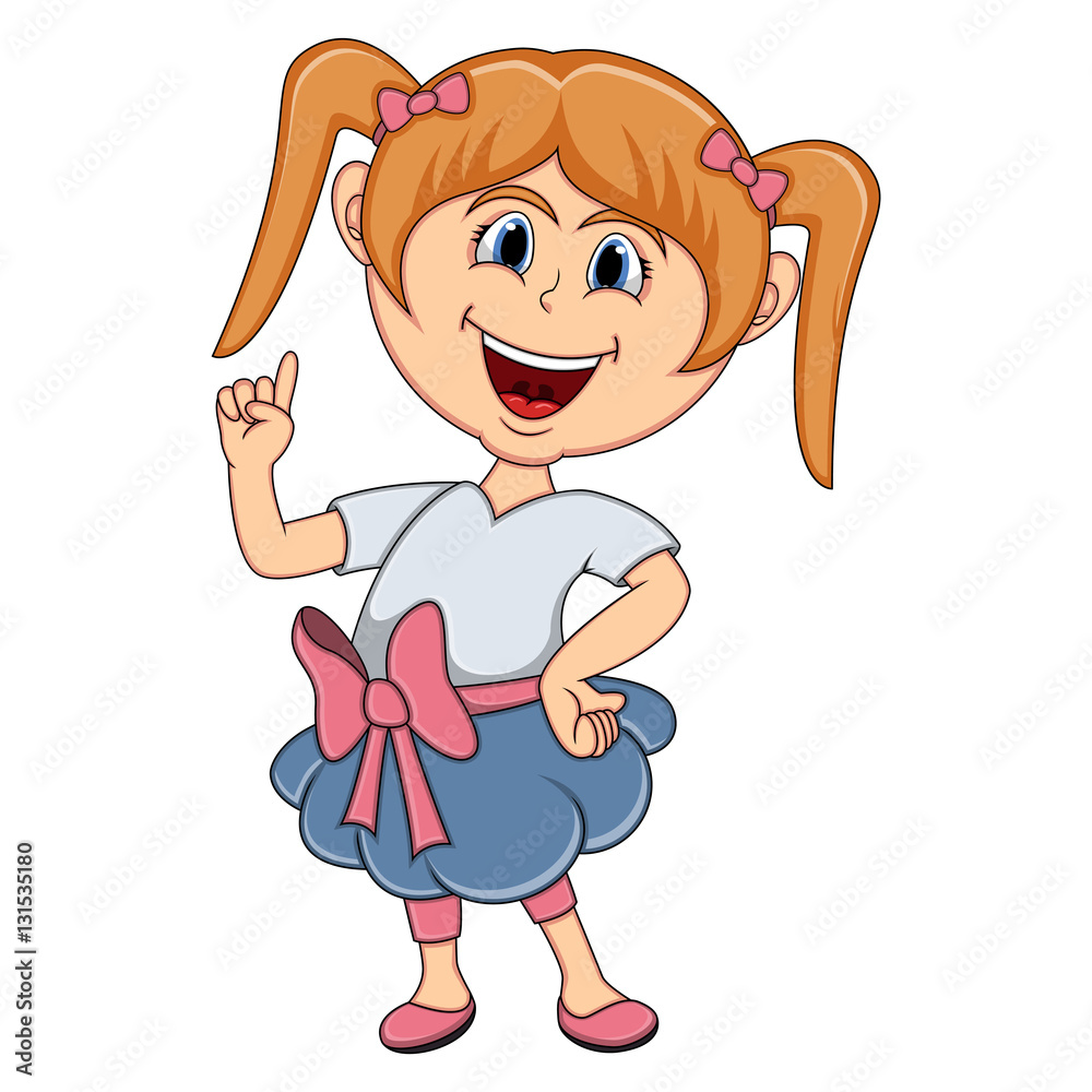 Kids Pointing Finger Clipart