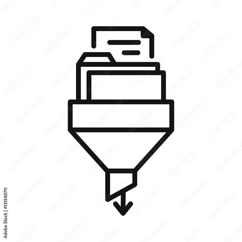 data filtering system icon Stock Vector | Adobe Stock data filtering system icon Stock Vector | Adobe Stock