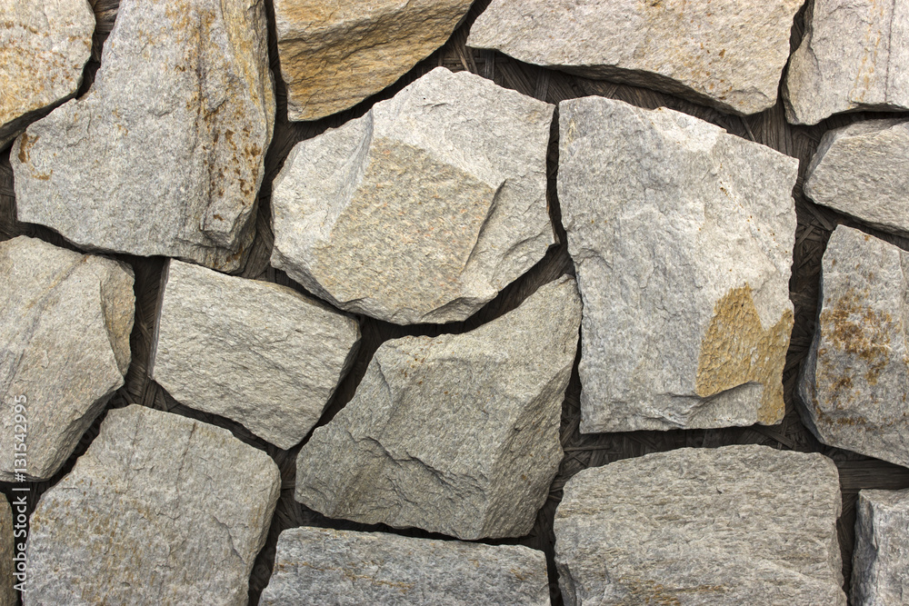 dolomite building materials, natural stone wall Stock Photo | Adobe Stock
