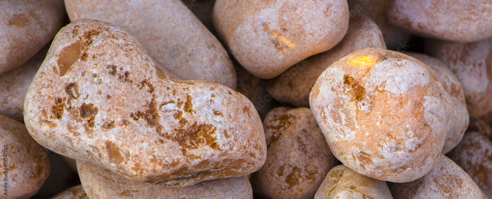 fine natural stone, mulch for landscaping Stock Photo | Adobe Stock