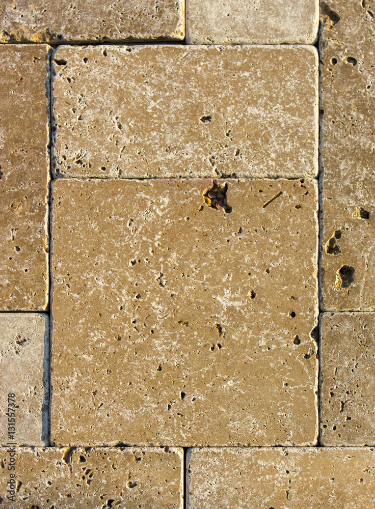 travertine stone texture Termolit wall tiles, slate Stock Photo | Adobe ...