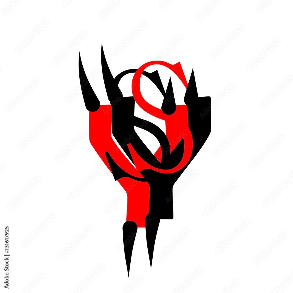 letter Y and S logo vector Stock Vector | Adobe Stock