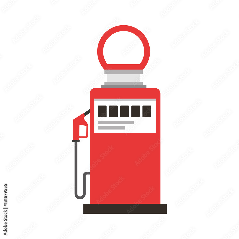 station service isolated icon vector illustration design Stock Vector ...