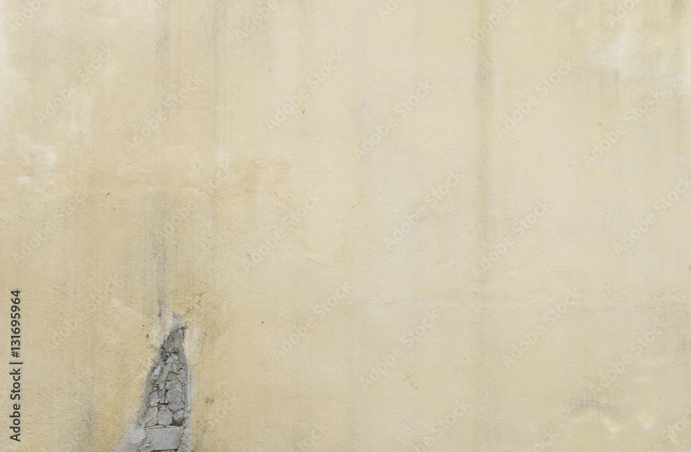 Traces of time on wall. Old concrete background. Faded walls. Abstract ...
