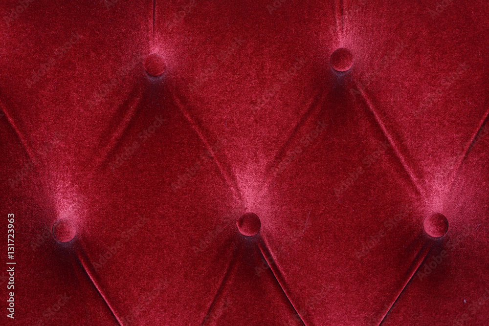 red fabric cushion furniture sofa texture background Stock-Foto | Adobe ...