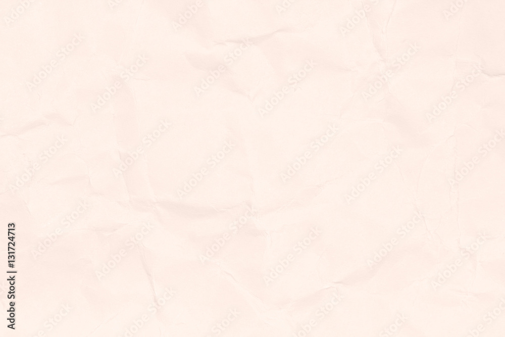 Crumpled light brown paper texture or paper background for design with ...
