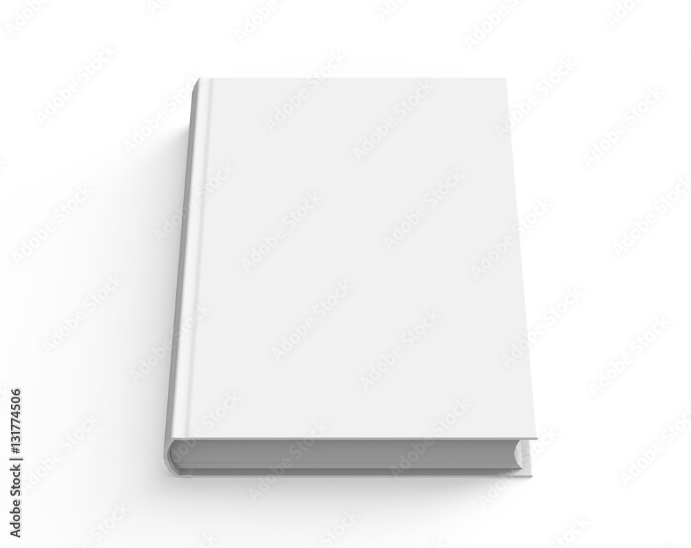 Blank hard cover book template Stock Illustration | Adobe Stock