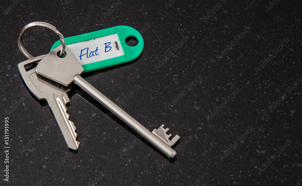 Set of Keys to Flat B Stock Photo | Adobe Stock