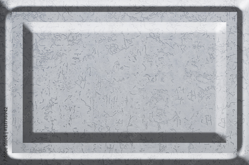 Concrete wall texture with colored plaster. Beautiful design facade ...