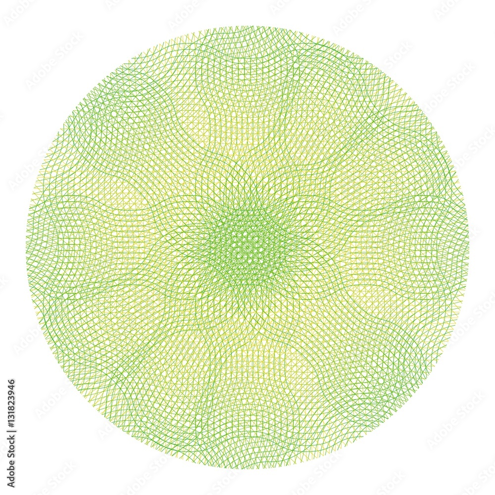 guilloche pattern round Stock Vector | Adobe Stock