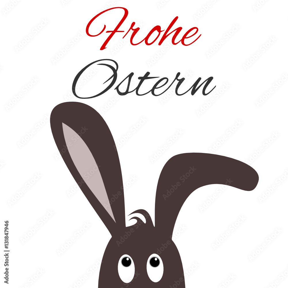Frohe Ostern Stock-Vektorgrafik | Adobe Stock