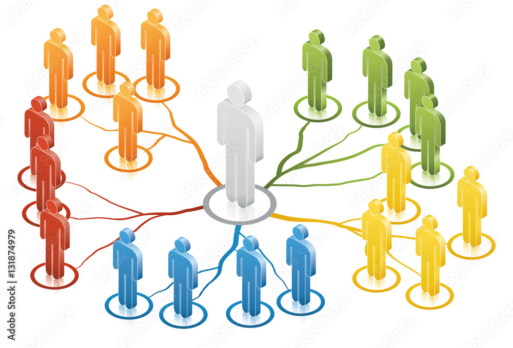 Mind-map Network Stock Vector | Adobe Stock