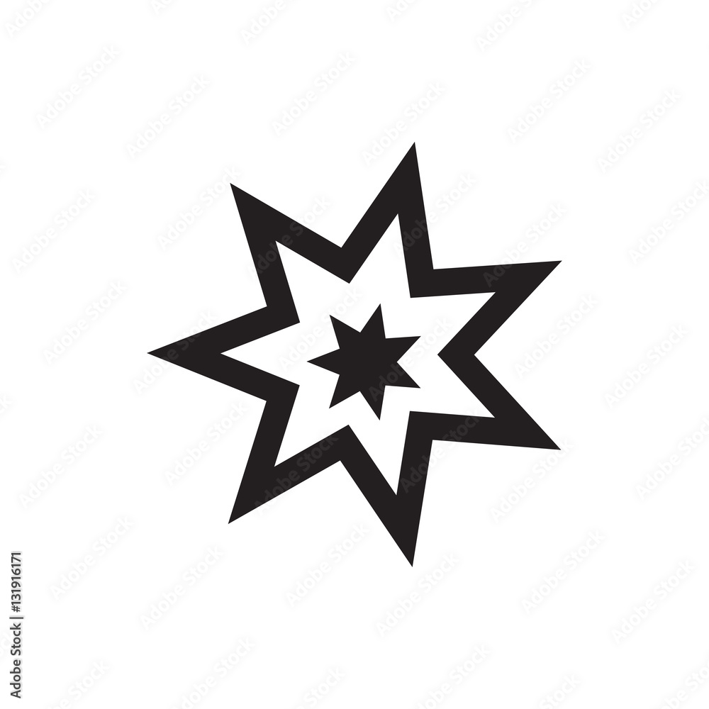 explosion icon illustration Stock Vector | Adobe Stock