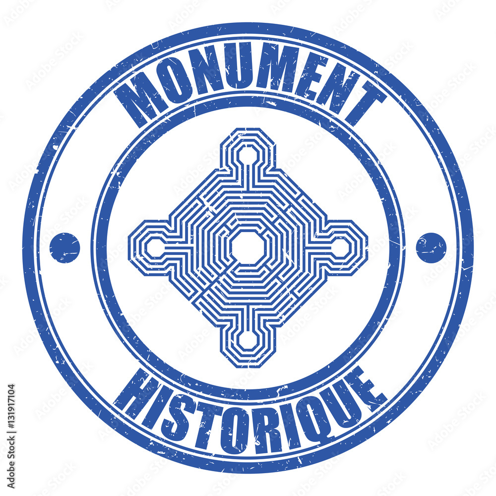 Logo monument historique. Stock Vector | Adobe Stock