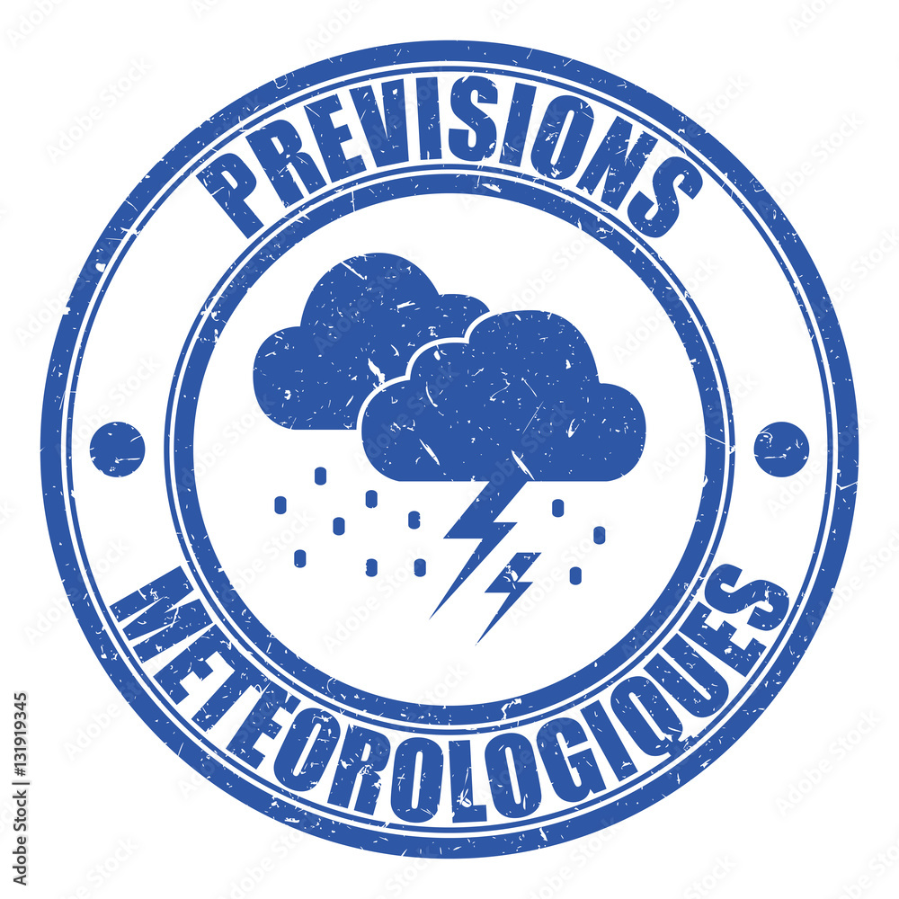 Logo prévisions météorologiques. Stock Vector | Adobe Stock