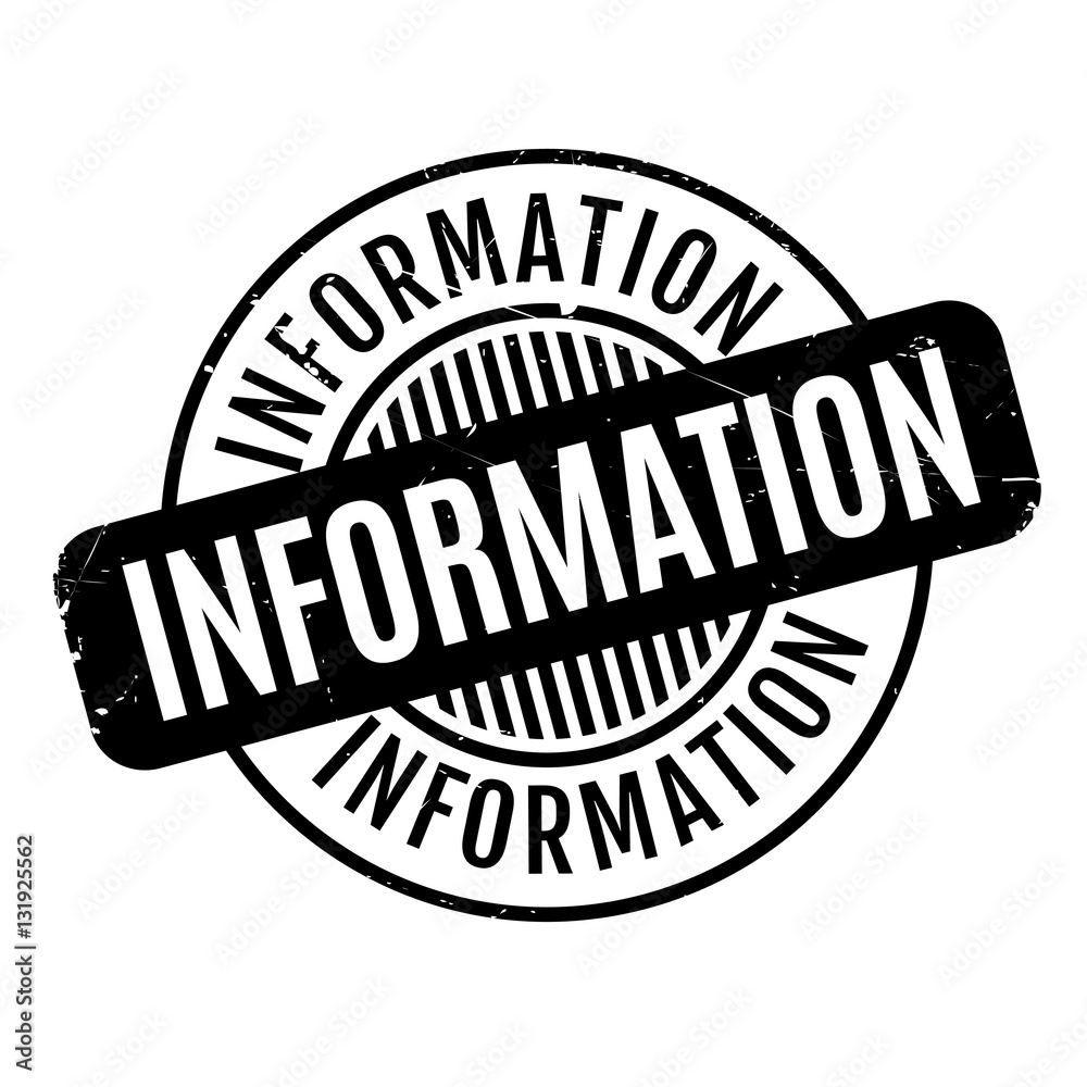 Information rubber stamp Stock Vector | Adobe Stock