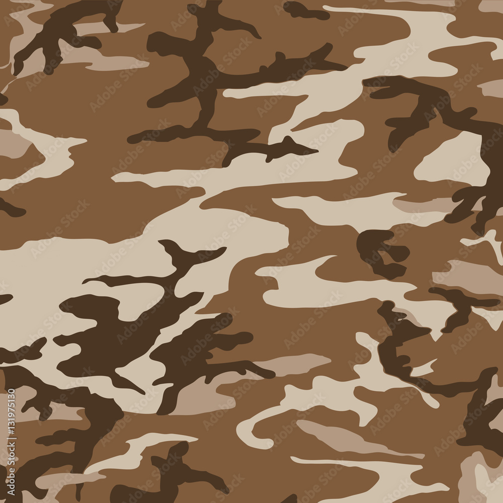 Camouflage pattern, Sand style vector illustration Stock Illustration ...