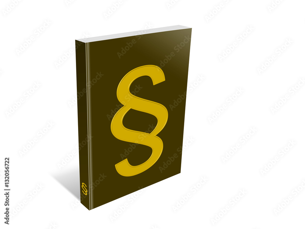 Gesetzbuch, Recht und Gesetz Stock-Illustration | Adobe Stock