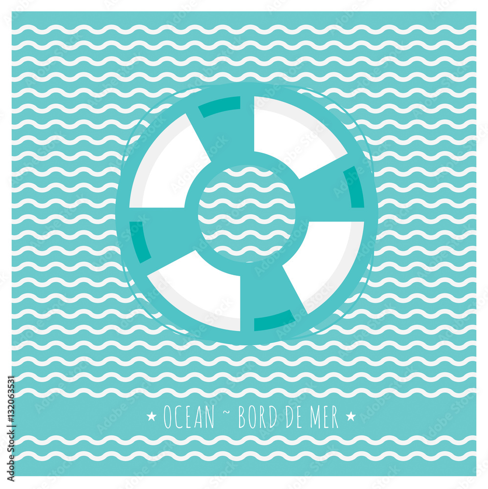 Bouée de sauvetage, logo, picto Stock Vector | Adobe Stock
