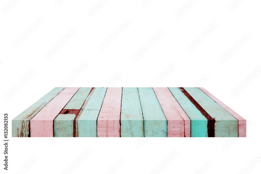 Empty wooden table top view. Stock Photo | Adobe Stock