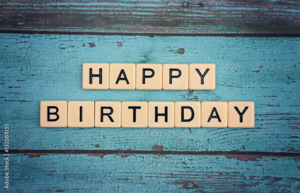 Happy Birthday Stock Photo | Adobe Stock