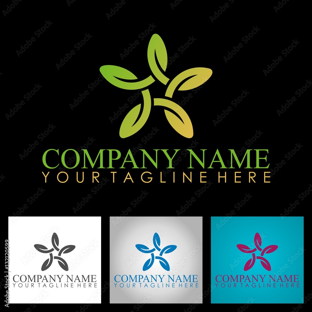 green ecologi logo Stock Vector | Adobe Stock