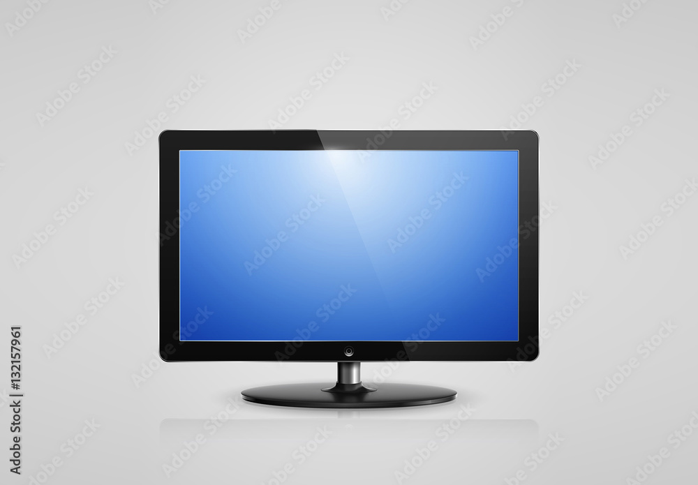 HD Computer Monitor Illustration Stock Template | Adobe Stock